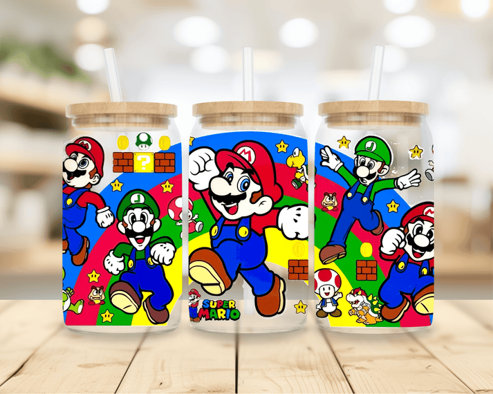 Mario UV DTF Wrap